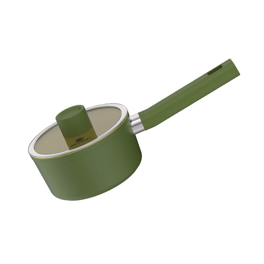 Quánh chống dính Ceramic Elmich Olive EL5523OV16 size 16cm