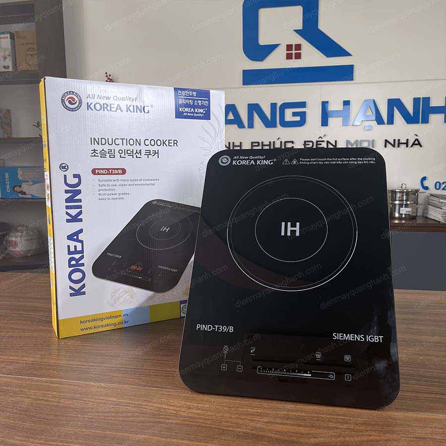 Bếp điện từ đơn Korea King PIND-T39/B 2000W